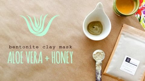 DIY Cooling Lemon Clay Mask with Minty Freshness