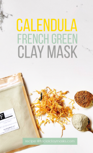 Calming Calendula Face Mask for Soothing Acne-Prone Skin