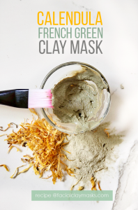 Calming Calendula Face Mask for Soothing Acne-Prone Skin