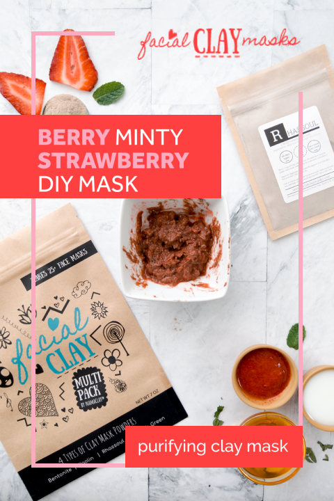 Berry Minty Purifying Strawberry Face Mask