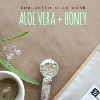 The BEST Aloe Vera Clay Mask Recipe with Honey + Bentonite
